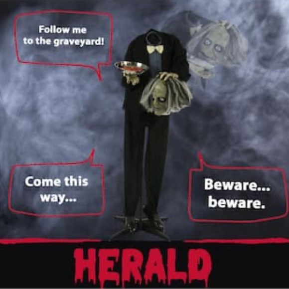 Other | Animatronic 6 Ft Creepy Headless Butler | Poshmark